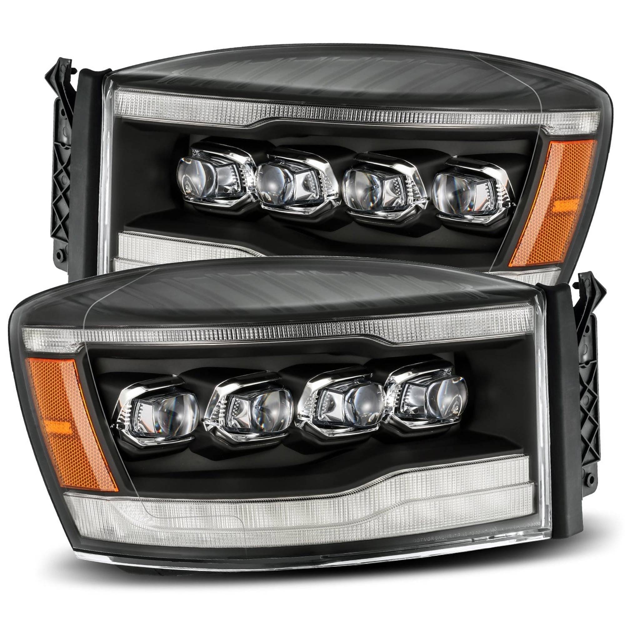 AlphaRex 06 08 Dodge Ram NOVA Series LED Projector Headlights