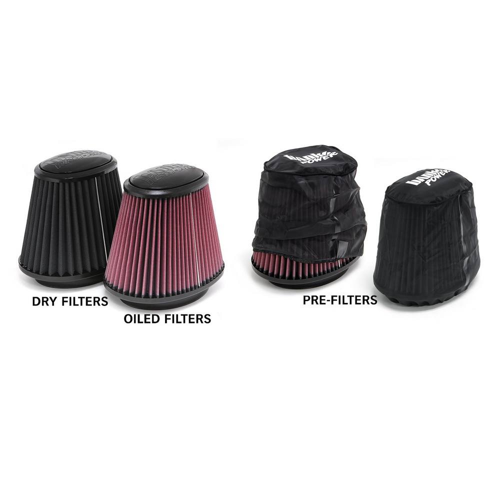Banks 42210 D Ram Air Cold Air Intake System Dry Filter for use with 99 03 Ford 7.3L